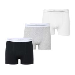 Ellesse - "Ambria" Boxershorts f&uuml;r Herren (3er-Pack) (Wei&szlig;/Schwarz/Grau)