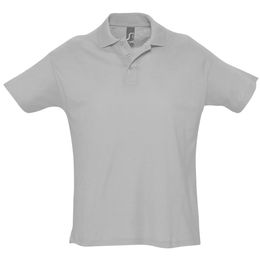 SOLS Summer II - Kurz&auml;rmeliges Polo-Shirt - Herren (Grau marne)