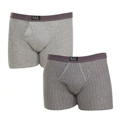 Pack-2 Basic Offene Boxershorts KL2011 Mann