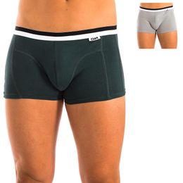 DIM Pack-2 Boxershorts Unno Basic atmungsaktives Gewebe D05H2 M&auml;nner