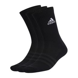 Adidas | Herren gepolsterte Crew-Socken, 3er-Pack