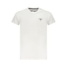 Accademia Militare Bianco Baumwolle Herren T-Shirt