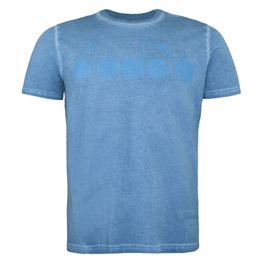 Diadora Logo Herren Blue T-Shirt