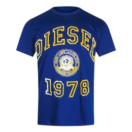 Diesel - Gro&szlig;es T-Shirt &bdquo;1978 Design" in Marineblau