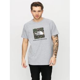 The North Face Die Nordwand Mens Reglan &Auml;rmel NSE T Shirt grau