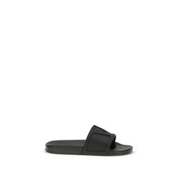 Valentino Garavani schwarze Gummisandalen