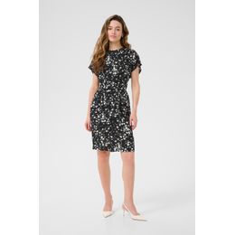 Kaffe Kleid KAbeathe Regular fit black white