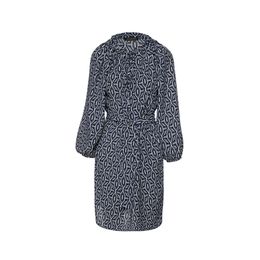 Print-Kleid mit G&uuml;rtel und Taschen