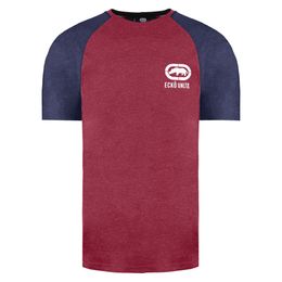 Ecko Unltd. Schattenm&auml;nner Burgunder T-Shirt