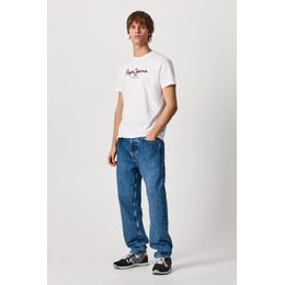 Pepe Jeans Eggo Logo T-Shirt Wei&szlig;