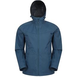 Mountain Warehouse Herren Rift Extreme 2.5 Schicht wasserdichte Jacke (blau)