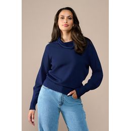 Cherbroug Pullover Marineblau