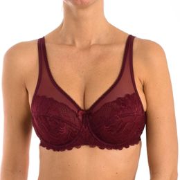 DIM Gro&szlig;z&uuml;giger B&uuml;gel-BH 008H4 f&uuml;r Damen mit Mikro-T&uuml;ll-Detail