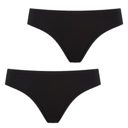 2er-Pack Mikromodal-Bikiniunterhosen f&uuml;r Damen Q107