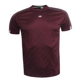 Adidas von Alexander Wang Mens Burgundy T-Shirt