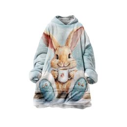 Mr. Gugu & Miss Go "Winter Bunny fm" Kuschelpullover Huggie