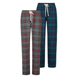 Happy Shorts Damen Pyjamahose ChristmasSchlafhose, Nacht Hose, Loungehose