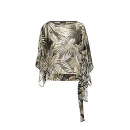 Bedrucktes Chiffon-Batwing-Top