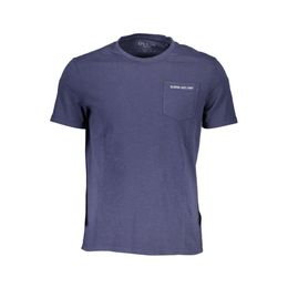 Guess Jeans Blaues Hemd aus Bio-Baumwolle f&uuml;r Herren