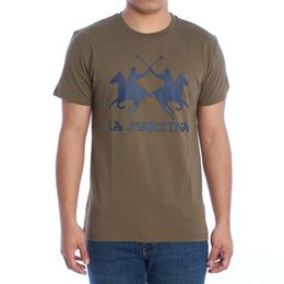 La Martina Kurzarm-T-Shirt mit normaler Passform YMR001-JS206 Herren