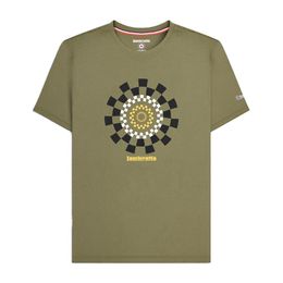 Lambretta - "AW25" T-Shirt f&uuml;r Herren (Khakigr&uuml;n)