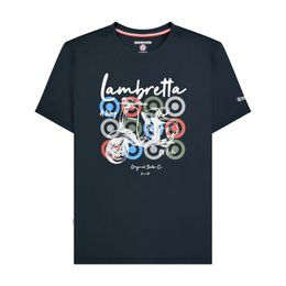 Lambretta - T-Shirt f&uuml;r Herren (Marineblau)