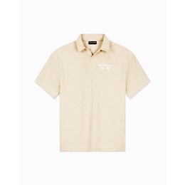 Black Bananas Terry Lounge Polo, Sand