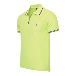 Cappuccino Italia Polo Kurzarm Polo Zip Polo Torino Gr&uuml;n
