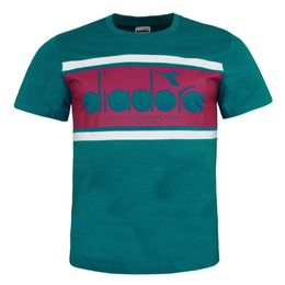 Diadora Logo Herren Deep Lake T-Shirt