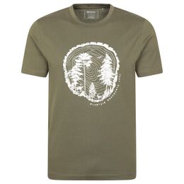Mountain Warehouse - "Off The Beaten Track" T-Shirt f&uuml;r Herren (Khakigr&uuml;n)
