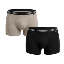 DIM Packung mit 2 Herren Baumwoll-Elastic-Boxershorts D6578