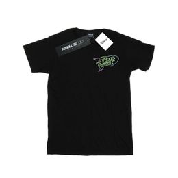 Disney Herren Toy Story Neon Pizza Planet Brust drucken T-Shirt (schwarz)