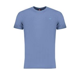 Norwegen 1963 Blu Baumwolle Herren T-Shirt
