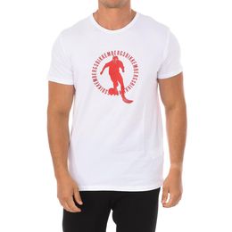 Bikkembergs PUPINO Herren-Kurzarm-Rundhals-T-Shirt BKK1MTS02