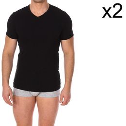 Bikkembergs Pack-2 Essential kurz&auml;rmelige T-Shirts BKK1UTS02BI Herren