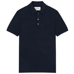 Lyle & Scott Lyle & Scott Tonal Eagle Marineblaues Poloshirt