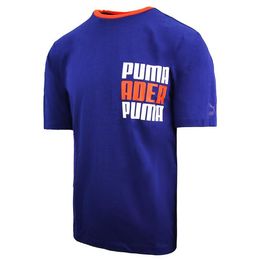 Puma x Ader Kurzarm Tee Crew Hals Navy Herren T-Shirt 576950 79