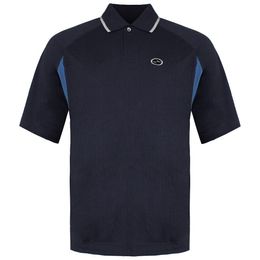 Nike Swoosh Mens Navy Blue Polo Shirt