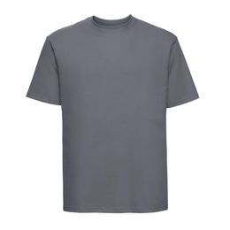 Russel Athletic Russell Herren Organik T-Shirt Kurzarm (Grau)