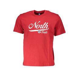 North Sails Script-Logo T-Shirt mit kurzem Arm