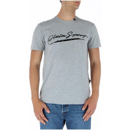 Plein Sport Signatur Logo Kurzarm-T-Shirt