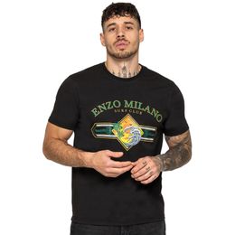 Enzo Milano | Herren Surf Club Print T-Shirt