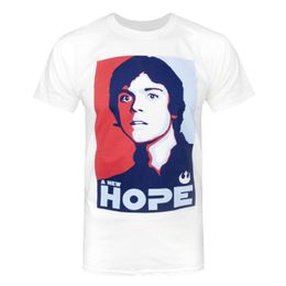 Star Wars - T-shirt A NEW HOPE - Homme (Blanc)