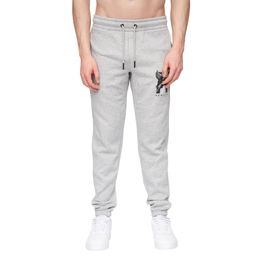 Henleys - "Curveball" Jogginghosen f&uuml;r Herren (Grau meliert)