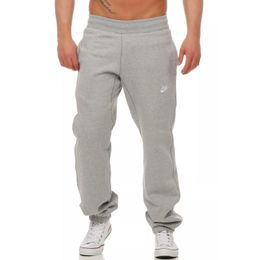 Nike Foundation Herren-Jogginghose mit B&uuml;ndchen in Grau