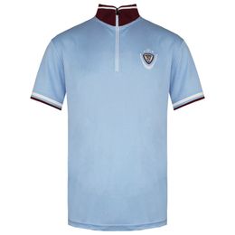 Rossignol Kurzarm 3/4 Rei&szlig;verschluss Up Hellblau Herren Virage Polo Shirt Rldmy10 794