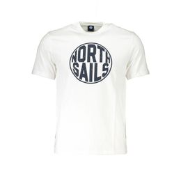 North Sails Kreislogo T-Shirt mit kurzen &Auml;rmeln und Rundhalsausschnitt