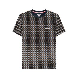 Lambretta - "SS25" T-Shirt f&uuml;r Herren (Marineblau/Tabak)