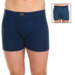 Pack-2 Basic Boxershorts mit atmungsaktivem Stoff KL2009 men