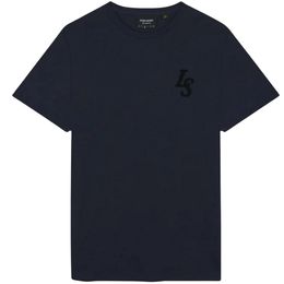 Lyle & Scott Lyle & Scott Club Emblem Dark Navy T-Shirt